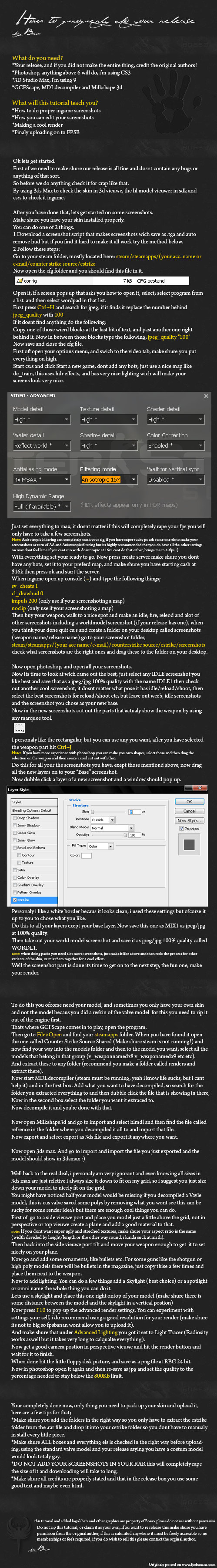 Screenshots And Rendering [GameBanana] [Tutorials]